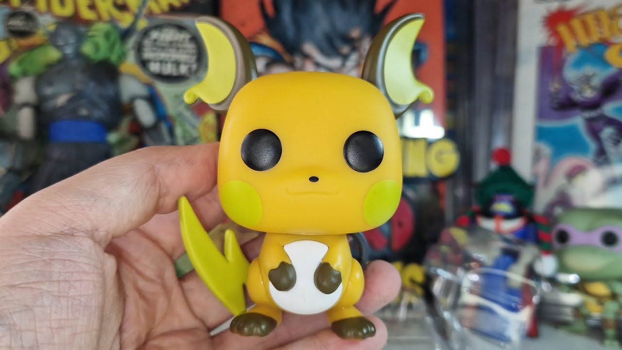 THE NERD 1st GENERATION POKEMON HUNTER: Raichu Funko PoP - YouTube