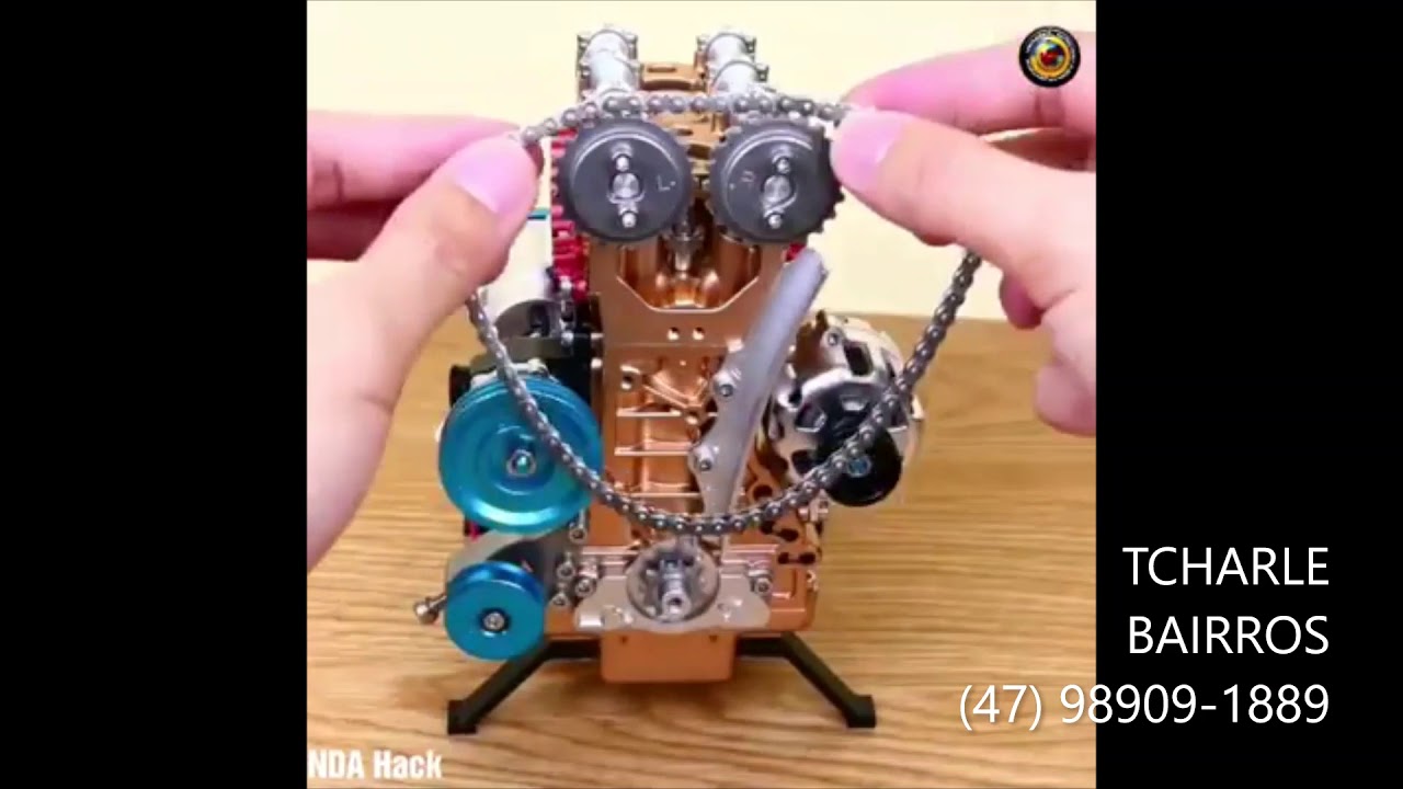 MONTAGEM DE MOTOR MINIATURA - (NÃO VENDO)- ALGUÉM ME DA DE PRESENTE ...