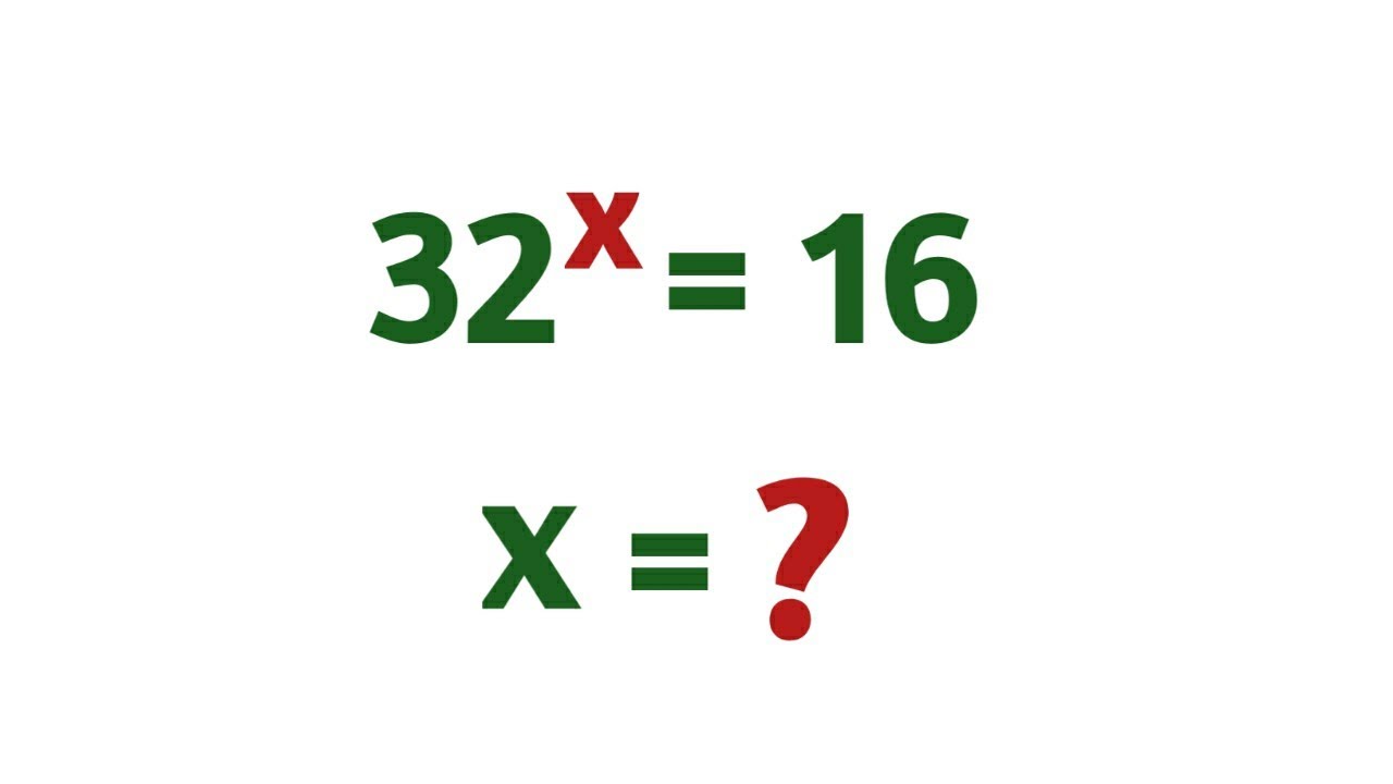 Poland - A Nice Exponential Math Olympaid Algebra Problem | You Should ...