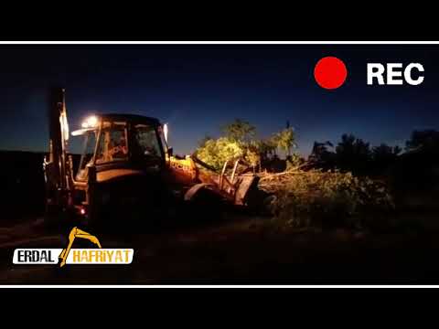 3cx jcb ile Çalıların itilmesi #jcb #beko #loder #bekoloder #leoder #işmakinası #3cx #4cx #hidromek