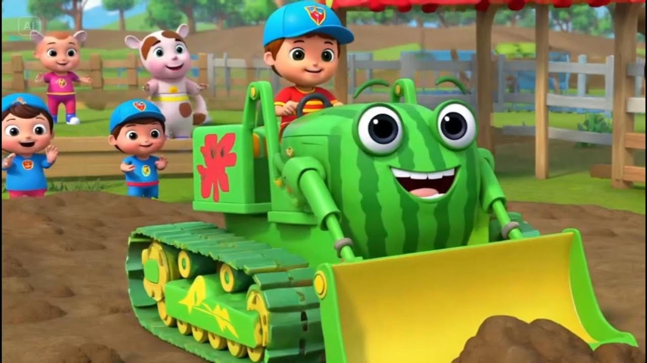 🏗️ Kids’ 3D Construction Vehicles Song | Learn, Build & Have Fun! - YouTube