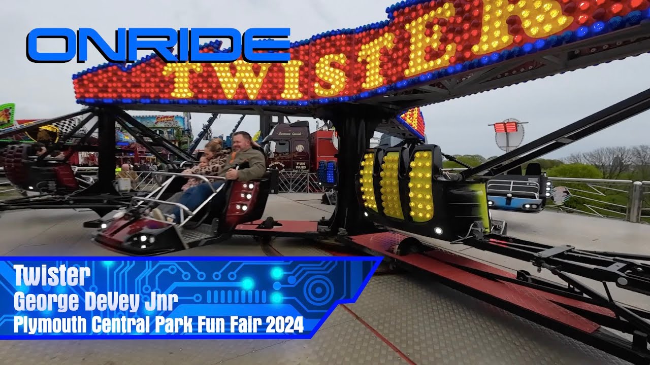 Twister - George DeVey Jnr (Onride) @ Plymouth Central Park Fun Fair ...
