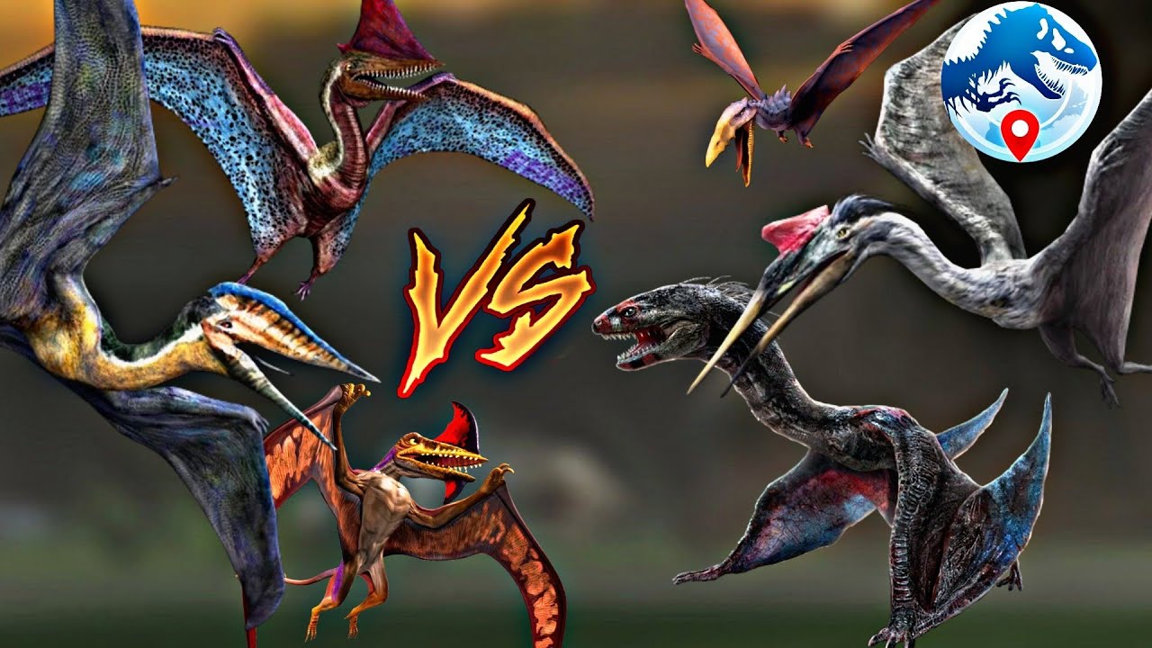 All Pterosaur Attack Mode in Jurassic world alive - YouTube