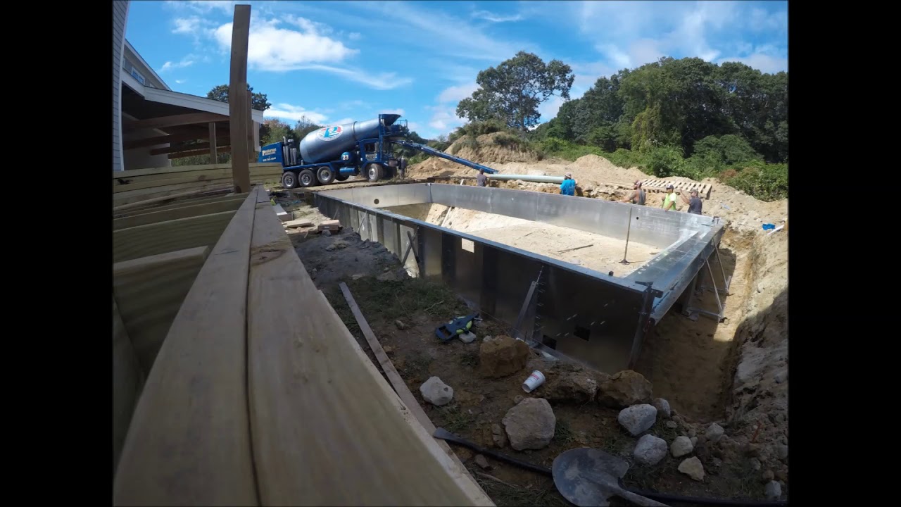 Aaron Pools and Spas - Hathaway Build - YouTube