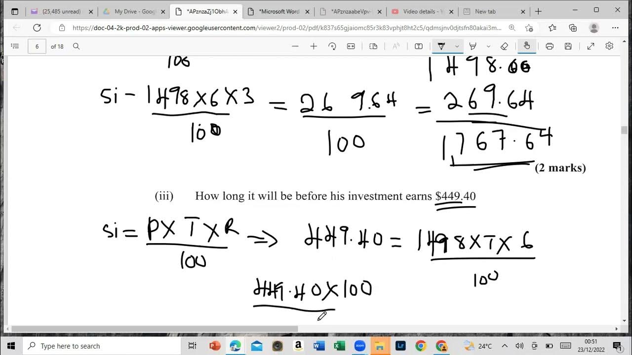 CSEC maths past paper, paper 2 - YouTube