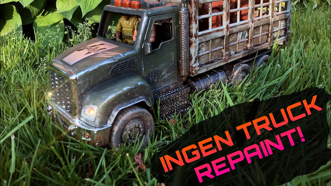 INGEN Truck Custom from Terra T-Rex Transport - YouTube