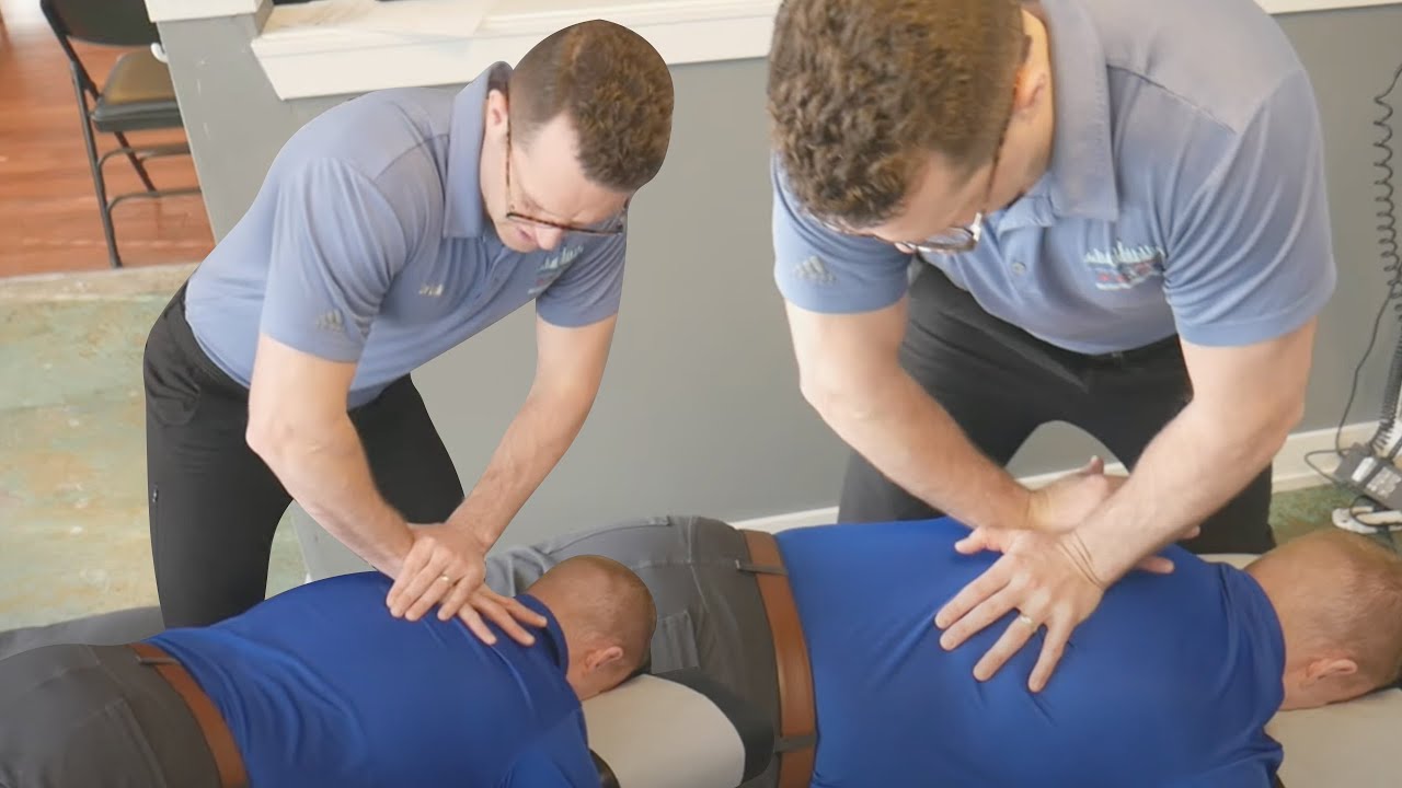 South Loop Chiropractor Gets Crunchy Full Spine Adjustment - YouTube