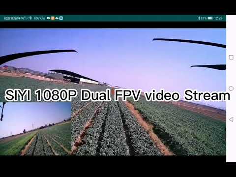 SIYI 1080P Dual FPV Stream vs DJI 1080P Video Stream