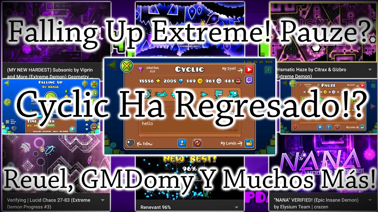 Cyclic Regresó? Falling Up Extreme! Pauze? Reuel, GMDomy, Crazen, Rori ...