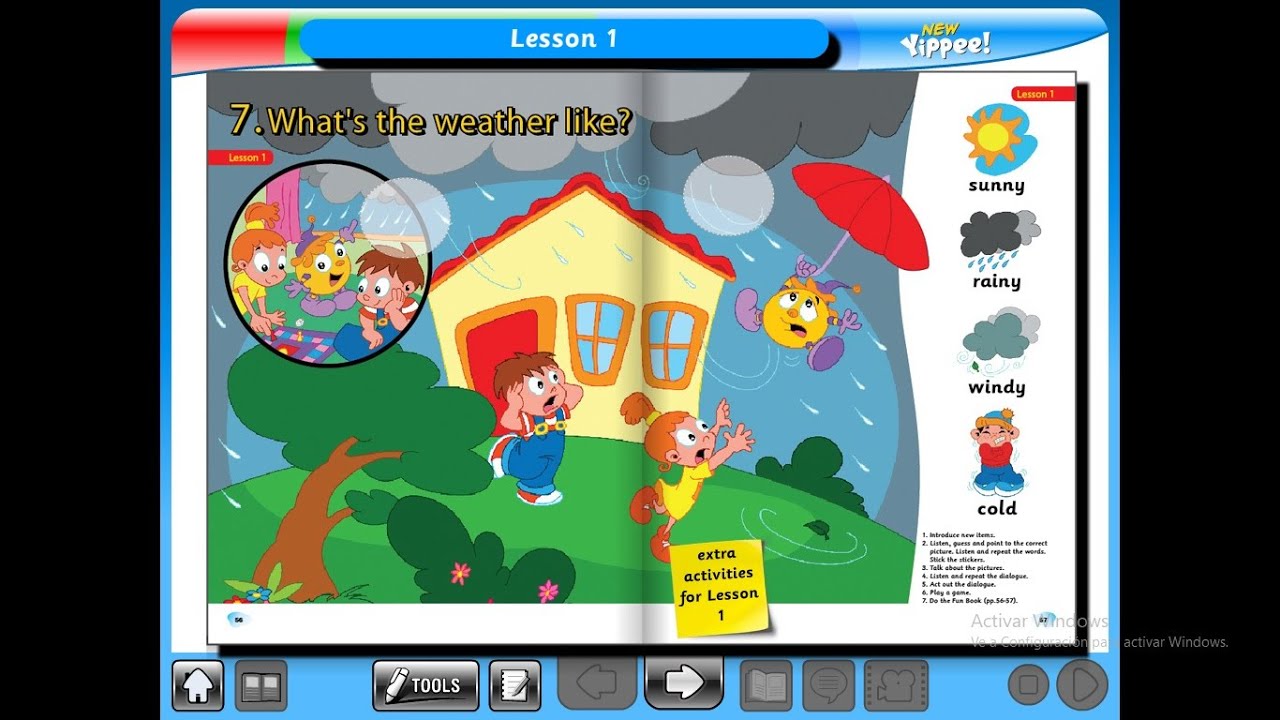 New Yippee - Blue book / What's the wather like? 5yA2 - YouTube