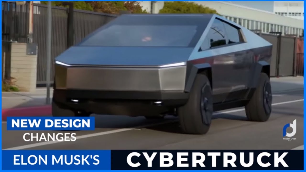 NEW DESIGN CHANGES TO ELON MUSK'S CYBER TRUCK - YouTube