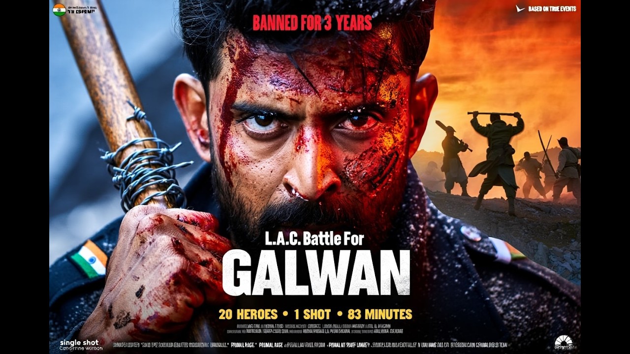 L.A.C. BATTLE OF GALWAN | Full Movie 2025 | First Single Shot Action ...