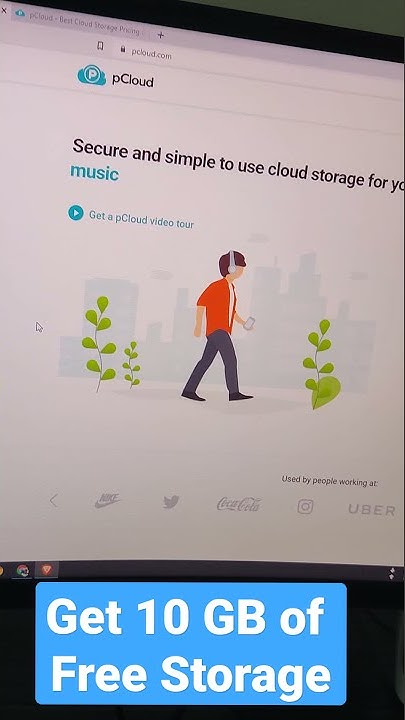 Get 10 GB Free Space on Cloud Storage pCloud #shorts - YouTube