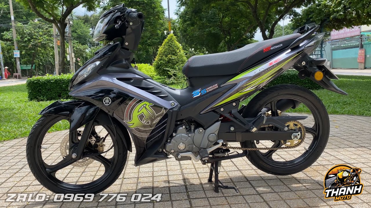 Hạ phuộc trước xe Ex 135 5 số dọn phong cách LC Malaysia mâm 3 đao cực ...