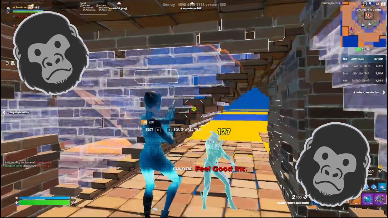 Feel Good Inc. 🦍 (Fortnite montage) - YouTube