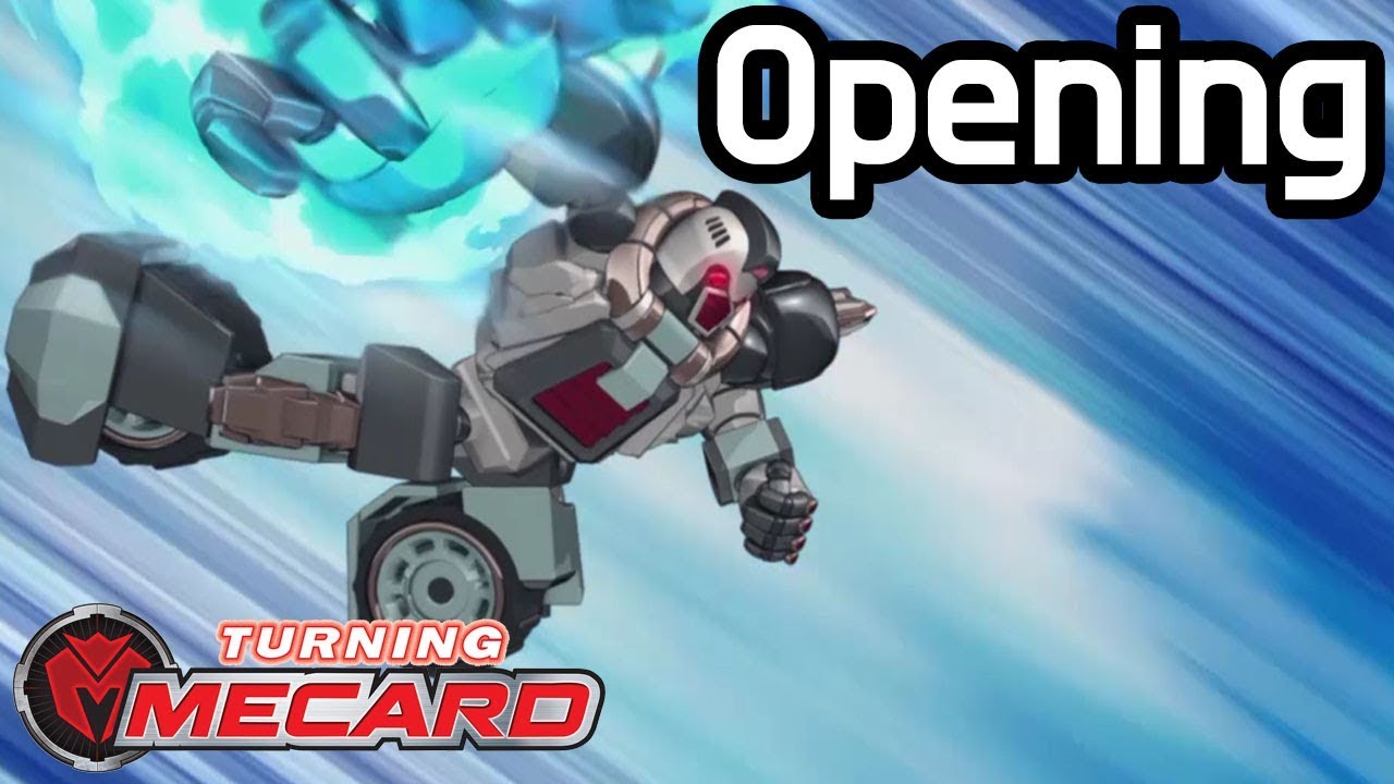 Turning Mecard English Dub ｜Opening - YouTube