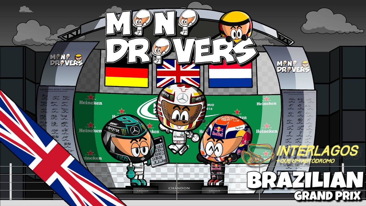 [ENGLISH] MiniDrivers - 8x20 - 2016 Brazilian GP - YouTube