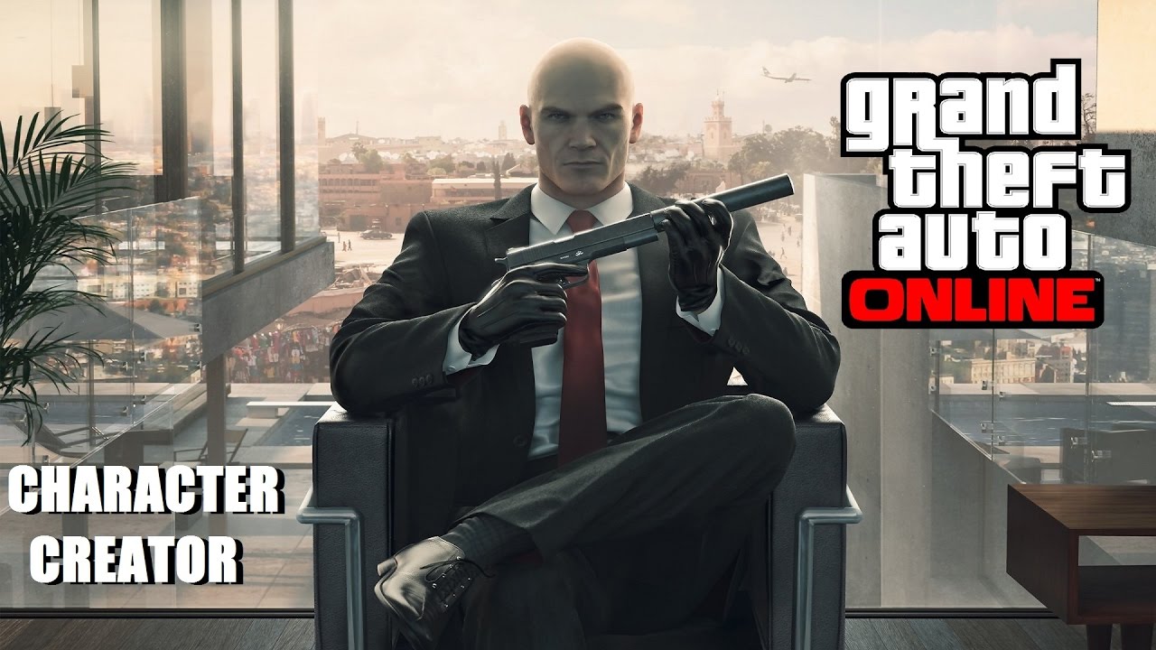 How to make Agent 47 (HITMAN 2016) - GTA Online - YouTube