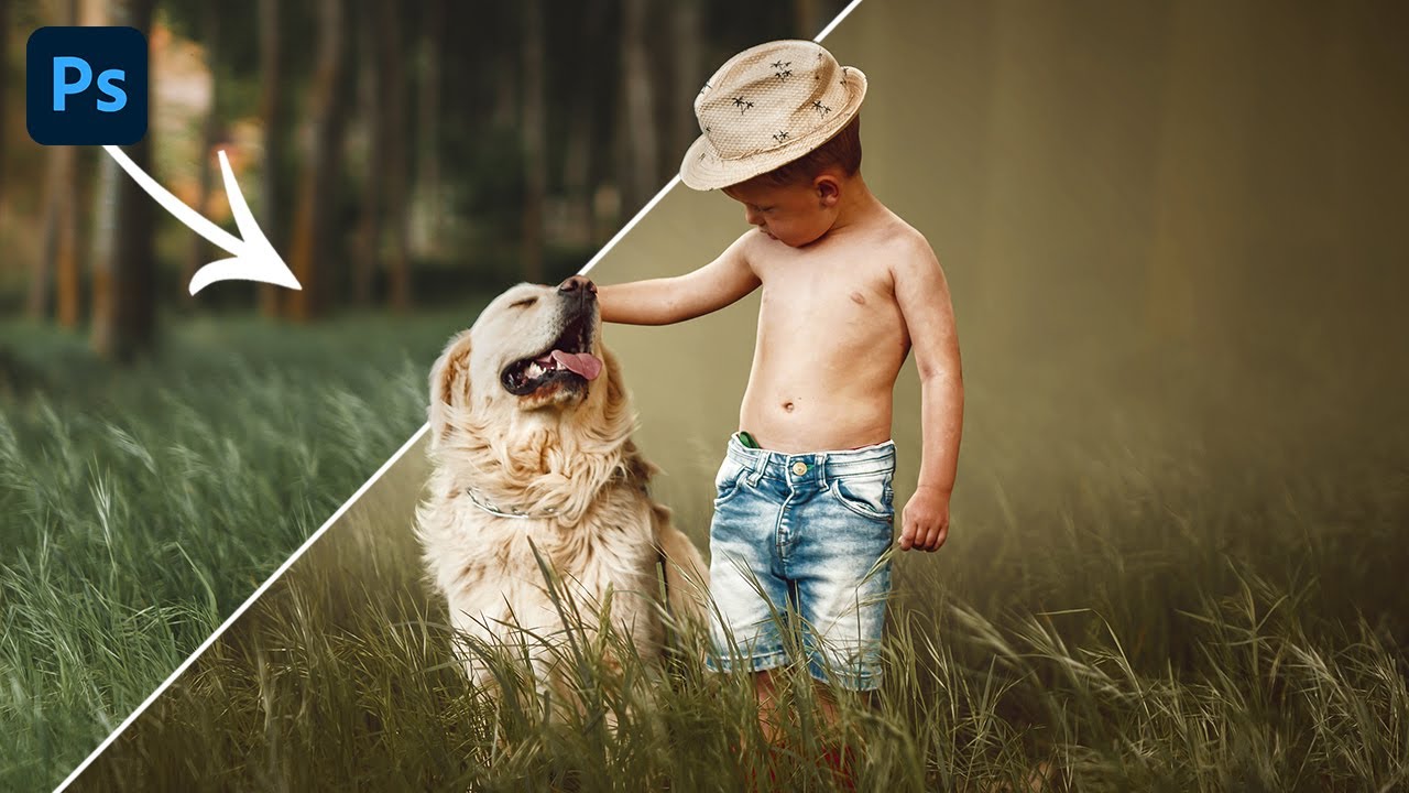 How to Create Fine Art Photo Edits in Photoshop - YouTube