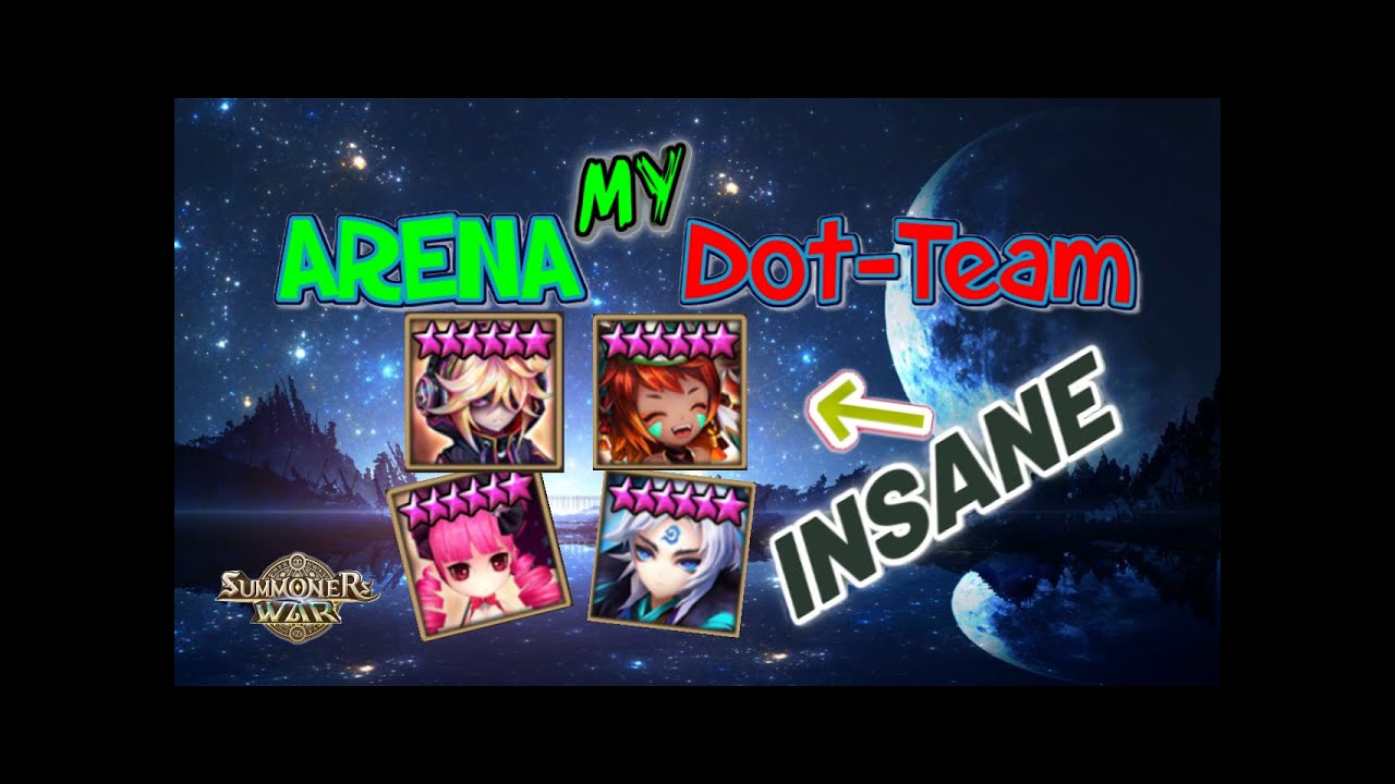 MEIN BESTES DOT TEAM in ARENA Interserver | Summoners War Deutsch - YouTube