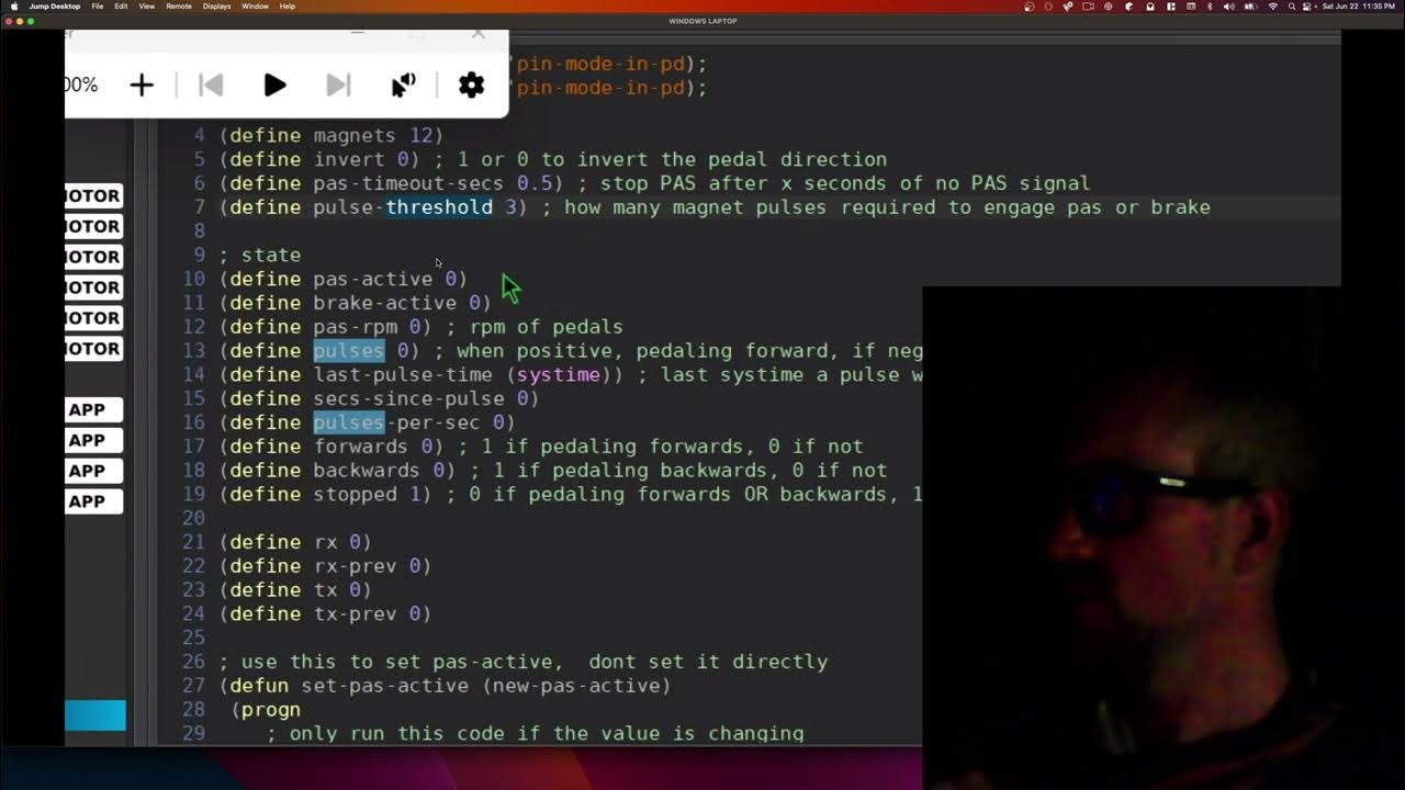 SCRIPTING EBIKE PAS👨‍💻 IN VESC! 👏 👏 Detecting PAS Sensor via Script - YouTube