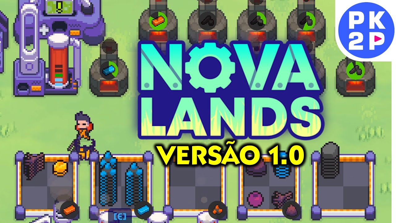 Forager + Factorio Brasileiro • NOVA LANDS – Finalmente Saiu a Versão ...