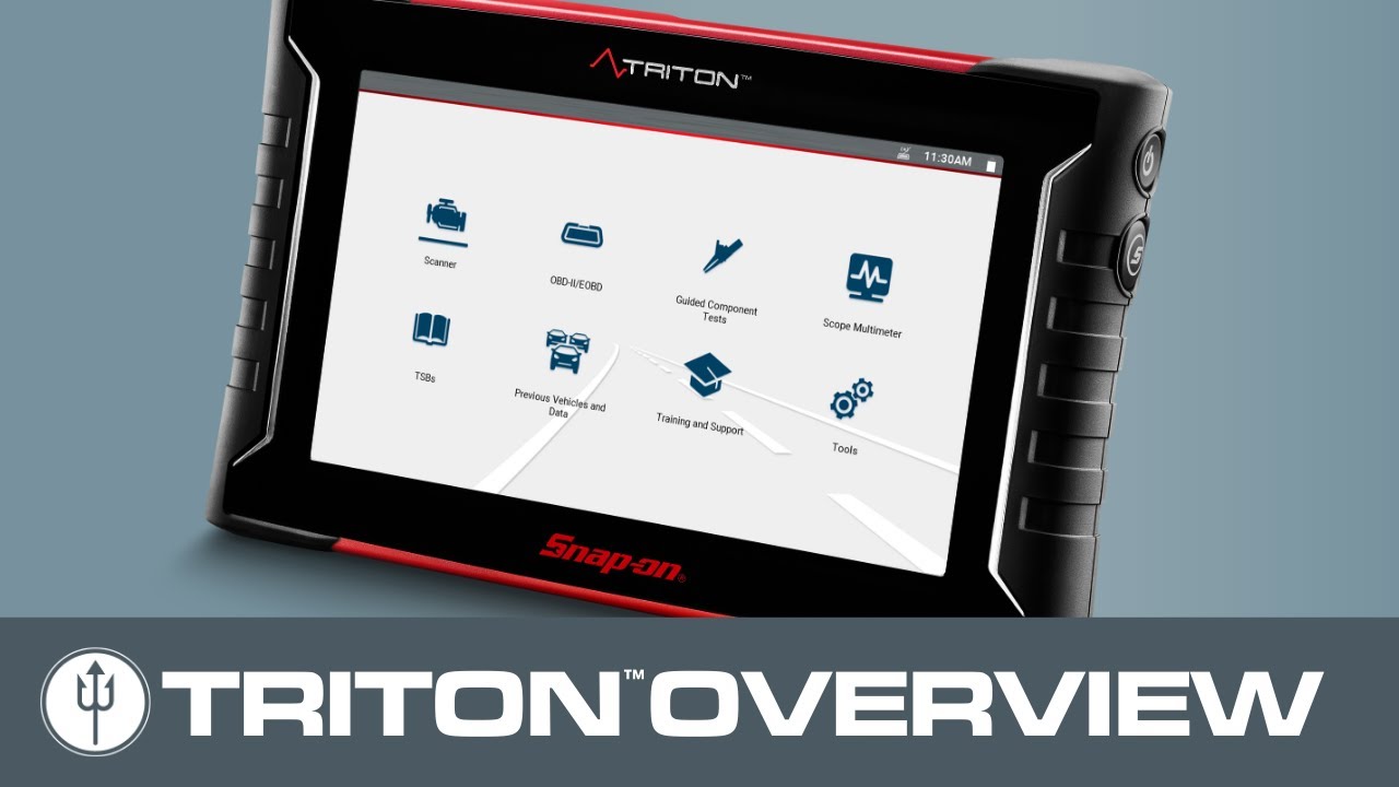 The NEW TRITON™ Product Overview | Snap-on Diagnostics UK - YouTube