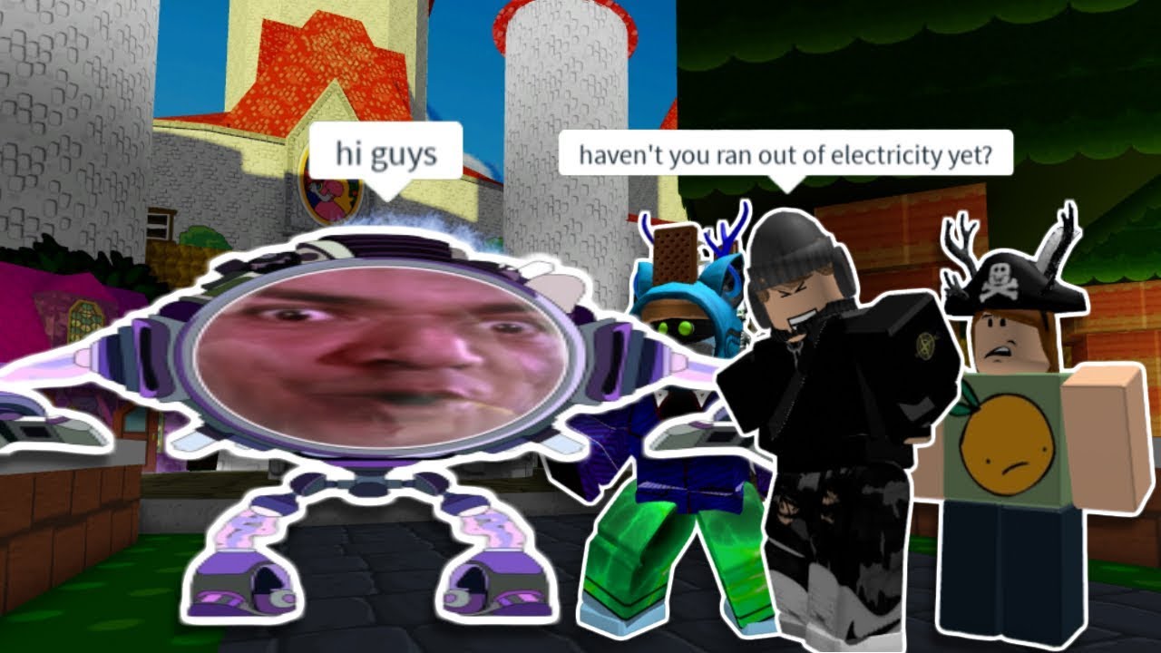 ROBLOX PEOPLE BULLY MR ELECTRIC FROM SHARKBOY AND LAVAGIRL - YouTube