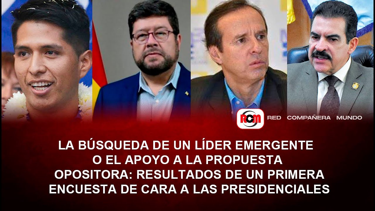La búsqueda de un líder emergente o el apoyo a la oposición: resultados ...