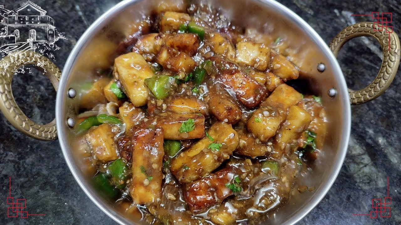 Chilli Paneer Recipe | चिल्ली पनीर | Restaurant Style | lemon and ...