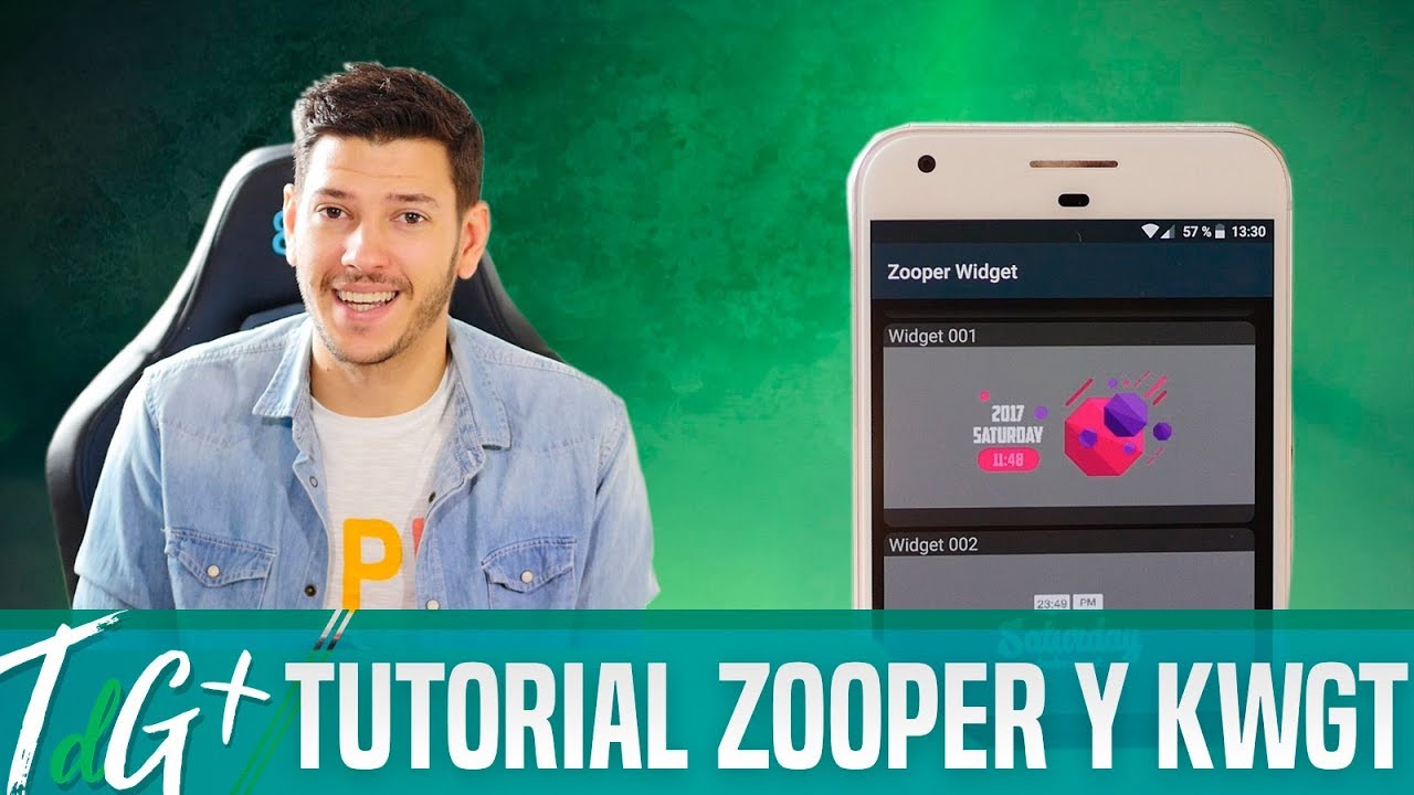 Tutorial Zooper Widget y KWGT | Personalización nivel Pro! - YouTube
