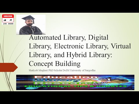 Automated Library, Digital Library, Electronic Library, Virtual Library ...