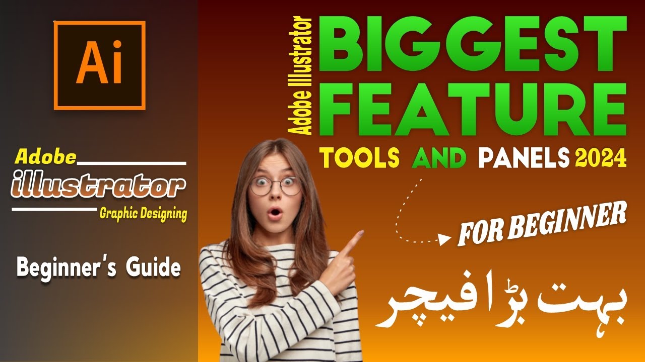 Illustrator Workspace Setup: My Favourite Tools and Layout اردو / हिंदी | Class # 03 - YouTube