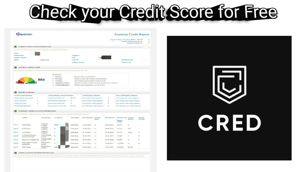 How to Check your Credit Score for Free using Cred app | Techno Logic ...