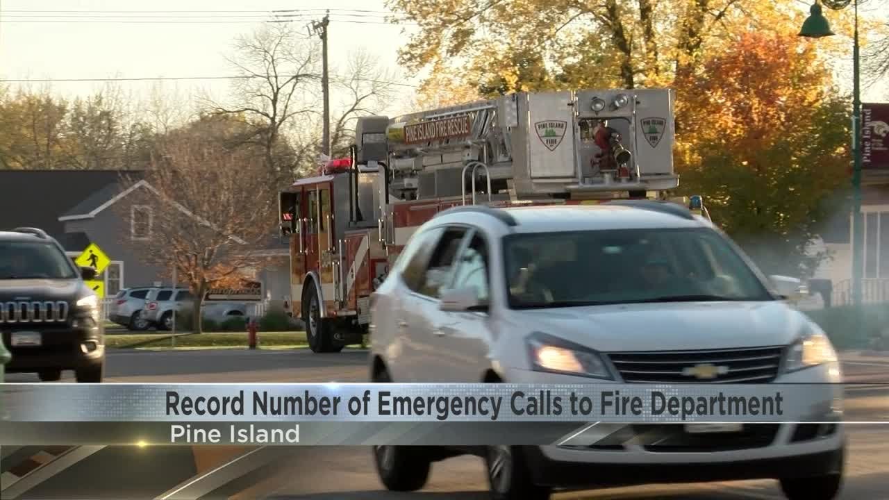 Pine Island Fire Departmet, Darian Leddy Reporting - YouTube