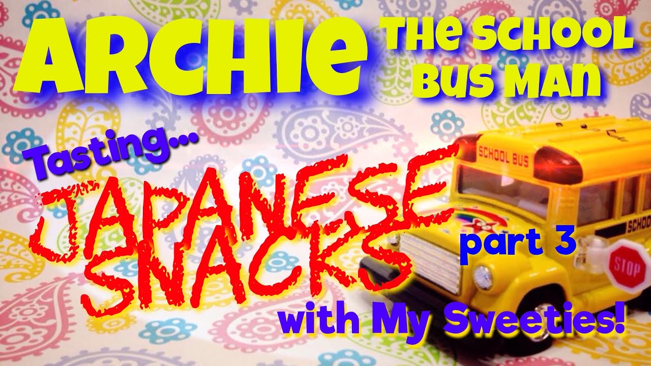 Tasting Japanese Snacks with My Sweeties Part 3 - YouTube