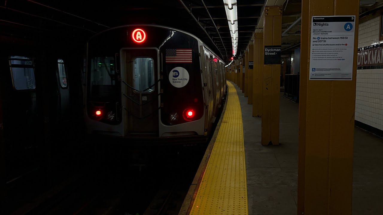R179 (A) entering service at Dyckman Street - YouTube