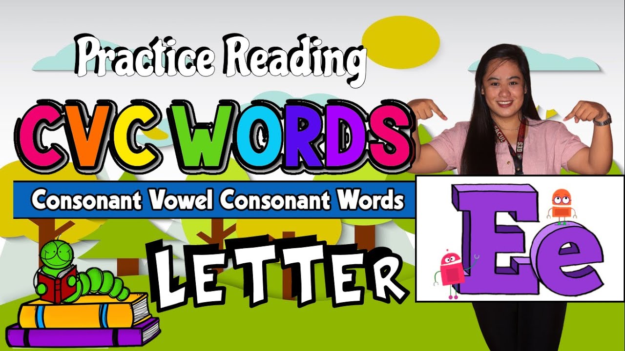CVC WORDS WITH SHORT Ee SOUND | Free Soft Copy - YouTube