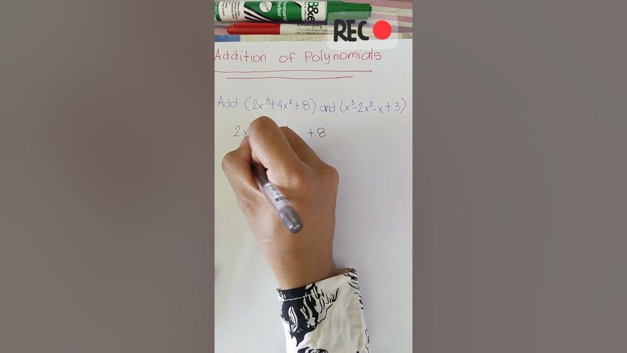 "Adding Polynomials Made Easy: A Step-by-Step Guide"#shorts - YouTube