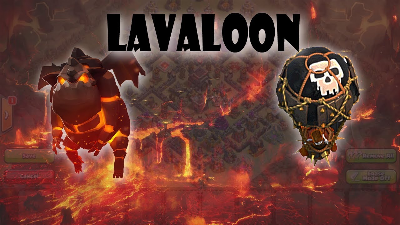 Lavalon 3 Star attack | Clash of Clans | - YouTube