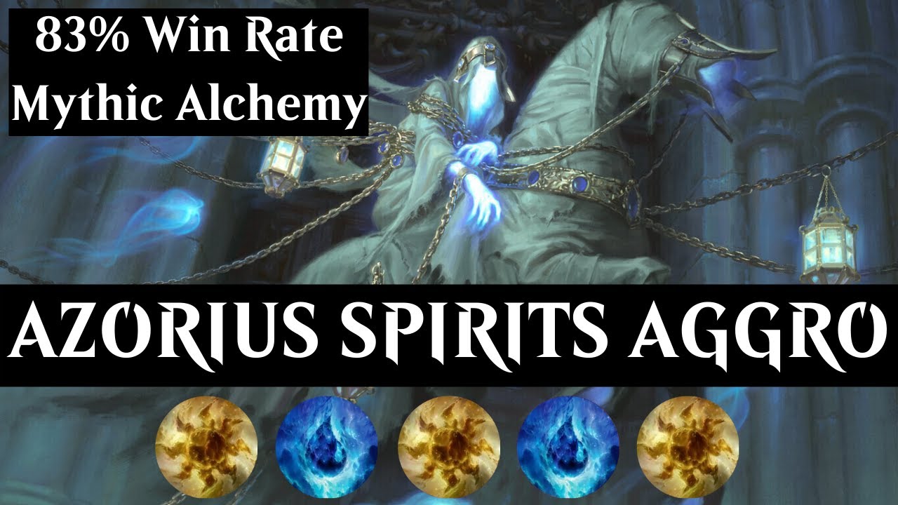 83% WIN RATE Azorius Spirits Aggro | Mythic Alchemy | MTG Arena | Magic ...