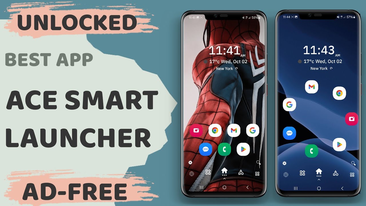 Best Free Ace Smart Launcher App for Android - YouTube
