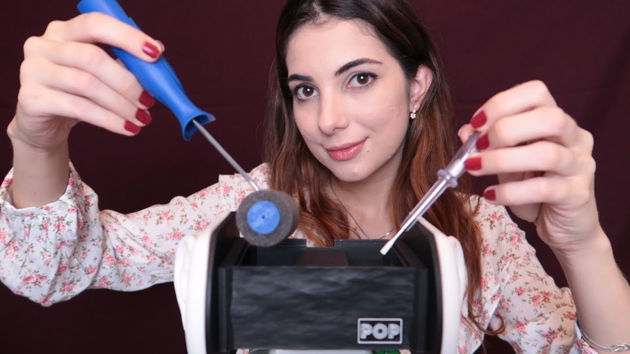ASMR Pop: CONSERTANDO MICROFONE - YouTube