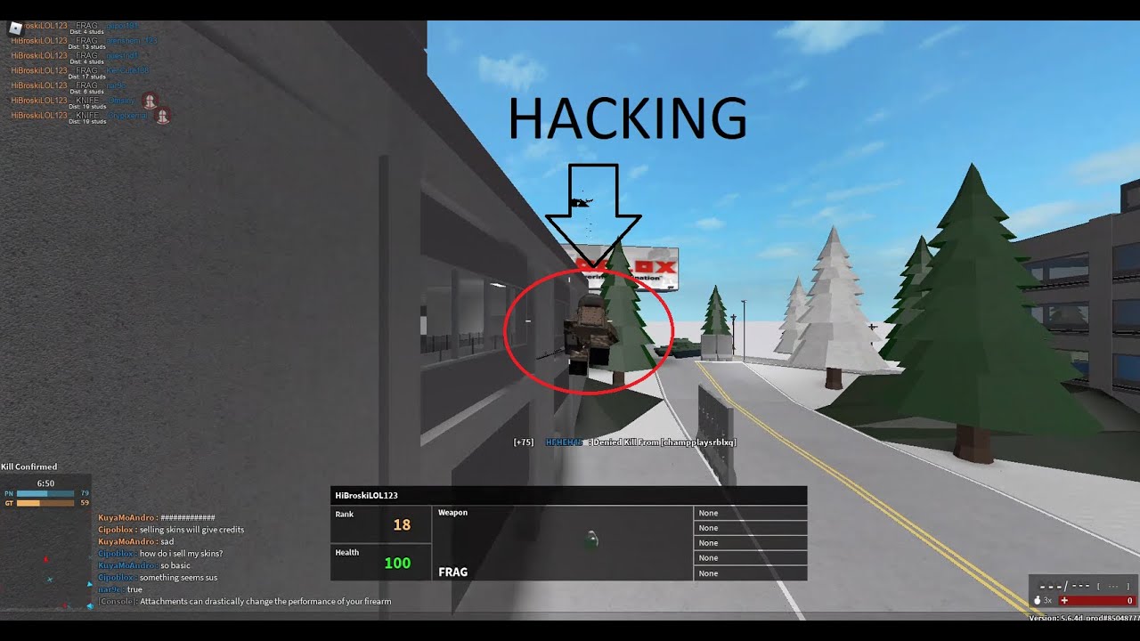 PhanTom Forces (roblox):Hacking|ENDER - YouTube