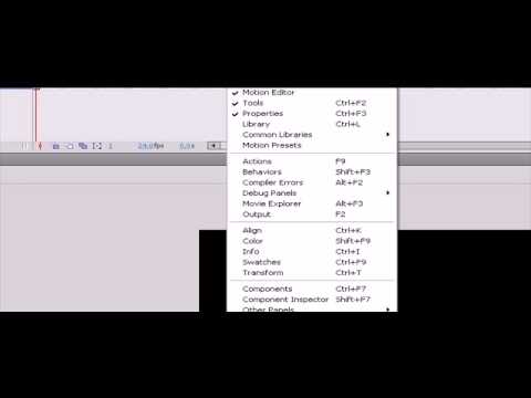 Adobe Flash CS4: Buttons in ActionScript 2.0 - YouTube