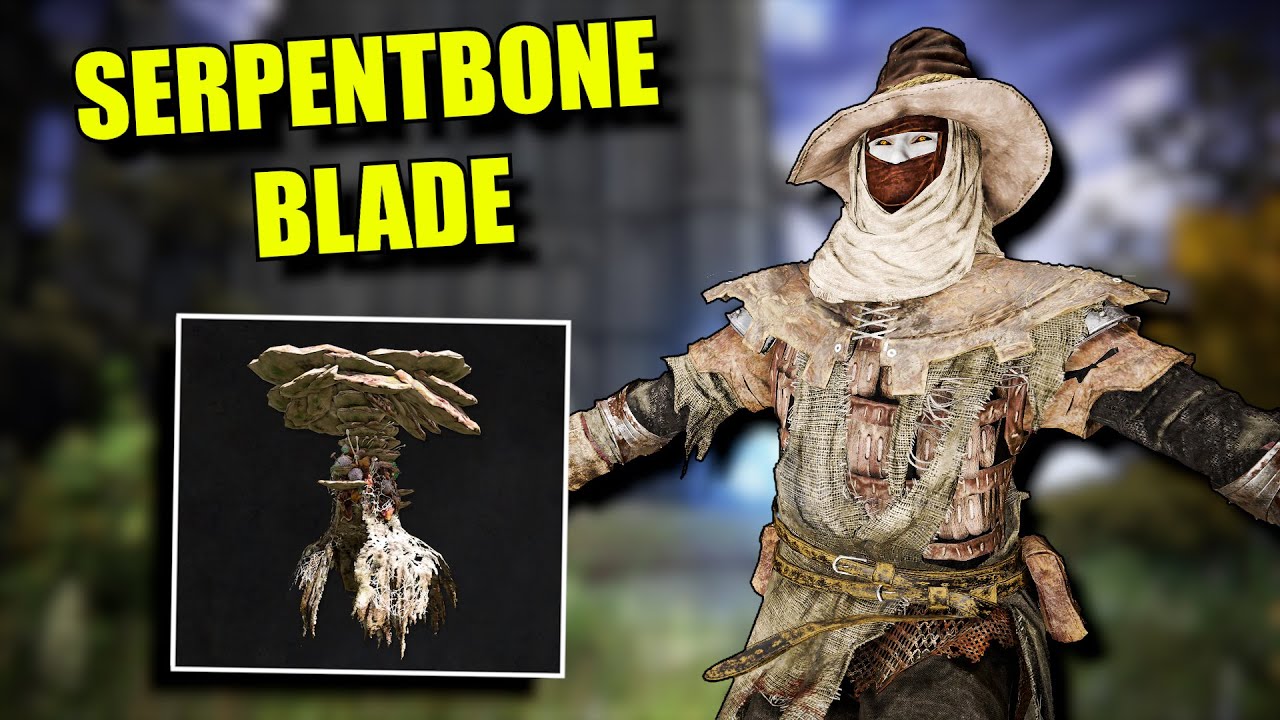 SERPENT BONE BLADE IS A BLADE | Elden Ring - YouTube