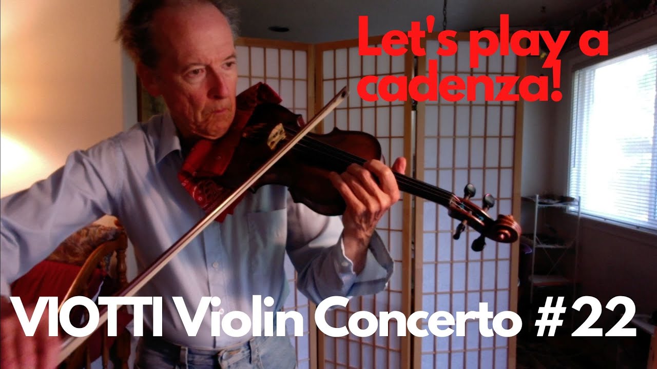 Viotti Violin Concerto #22 Cadenza - YouTube