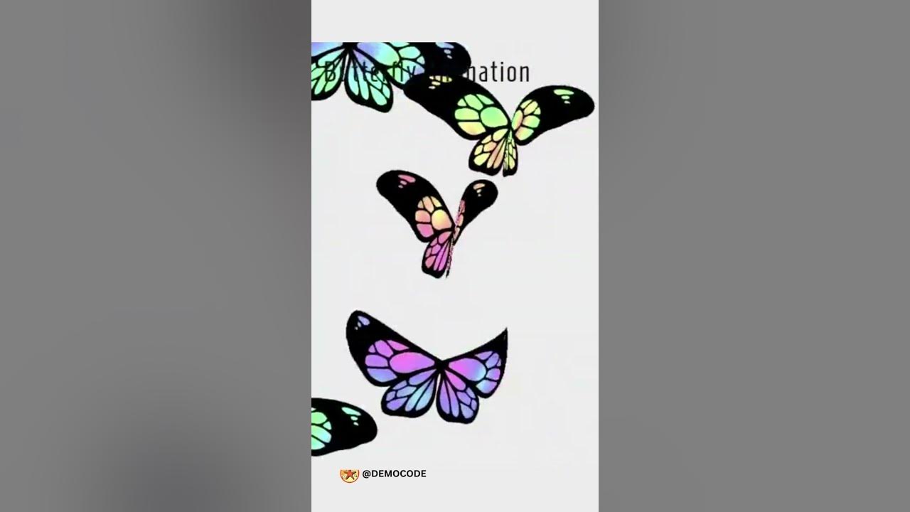 Three Js Butterfly Animation Animation Css Threejs Coding Developer Cssanimation