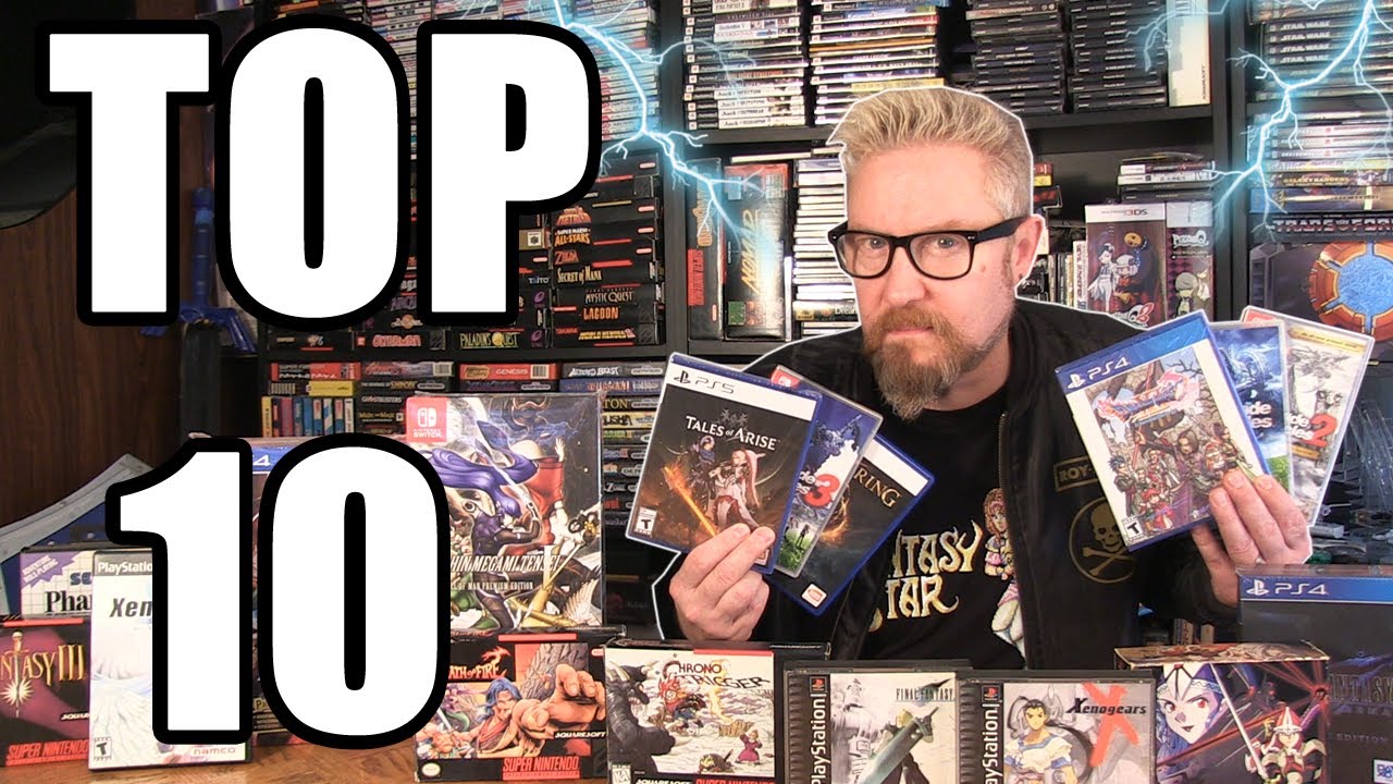 TOP 10 RPGS - Happy Console Gamer - YouTube