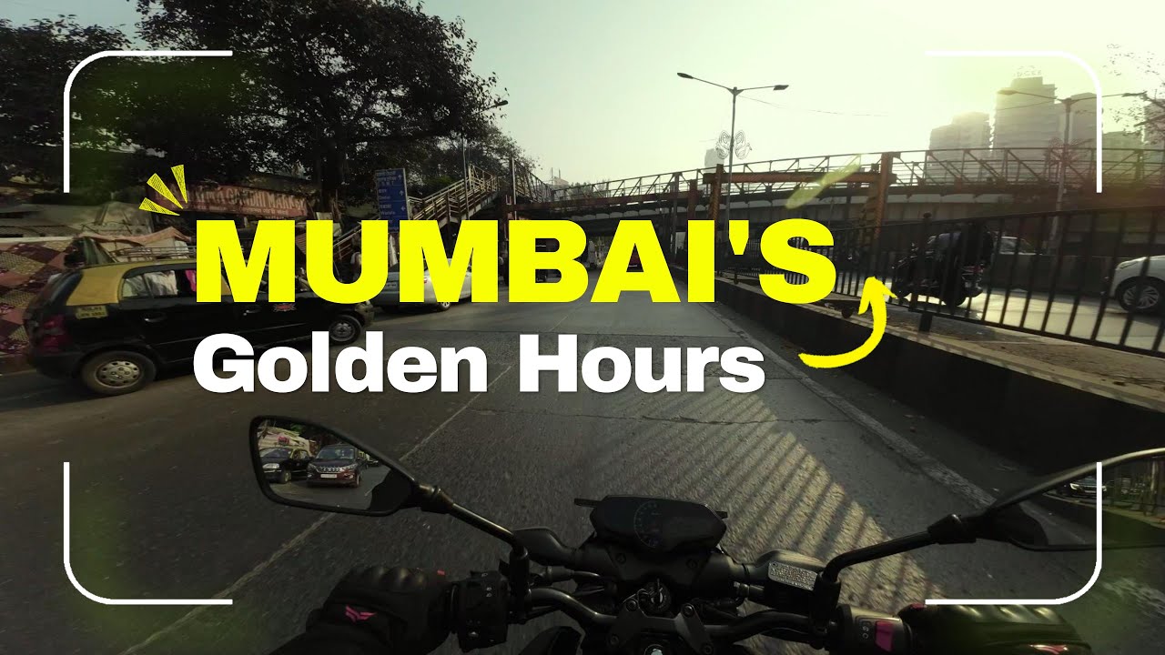 Golden Hour Ride | Mumbai’s Beauty on Two Wheels | 4k - YouTube